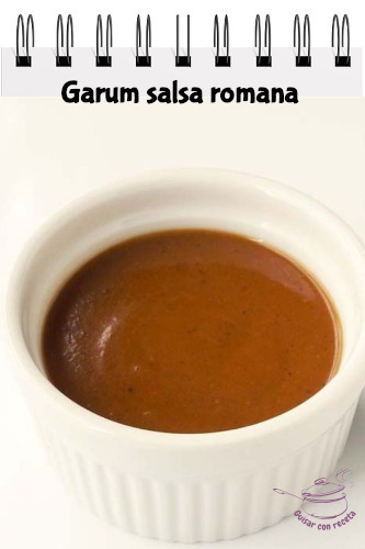 Receta de la salsa Garum
